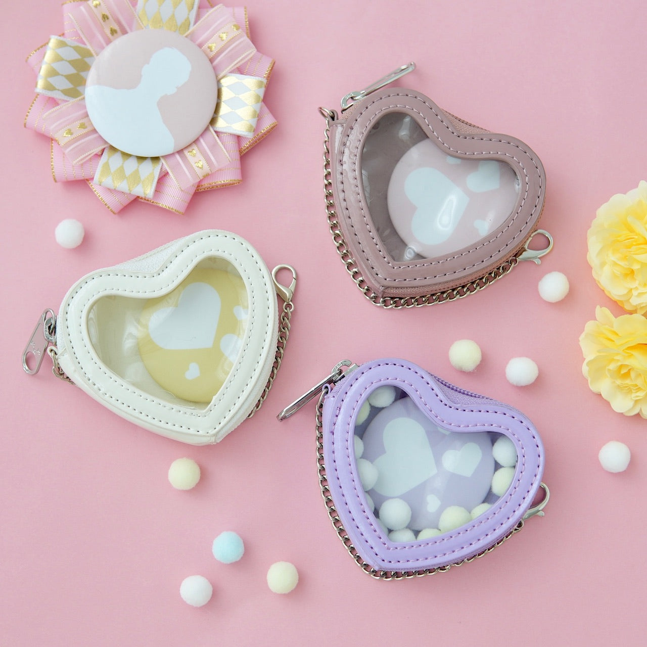 "Extraordinary Love" Heart-Shaped Pouch for Small Items – gaacal