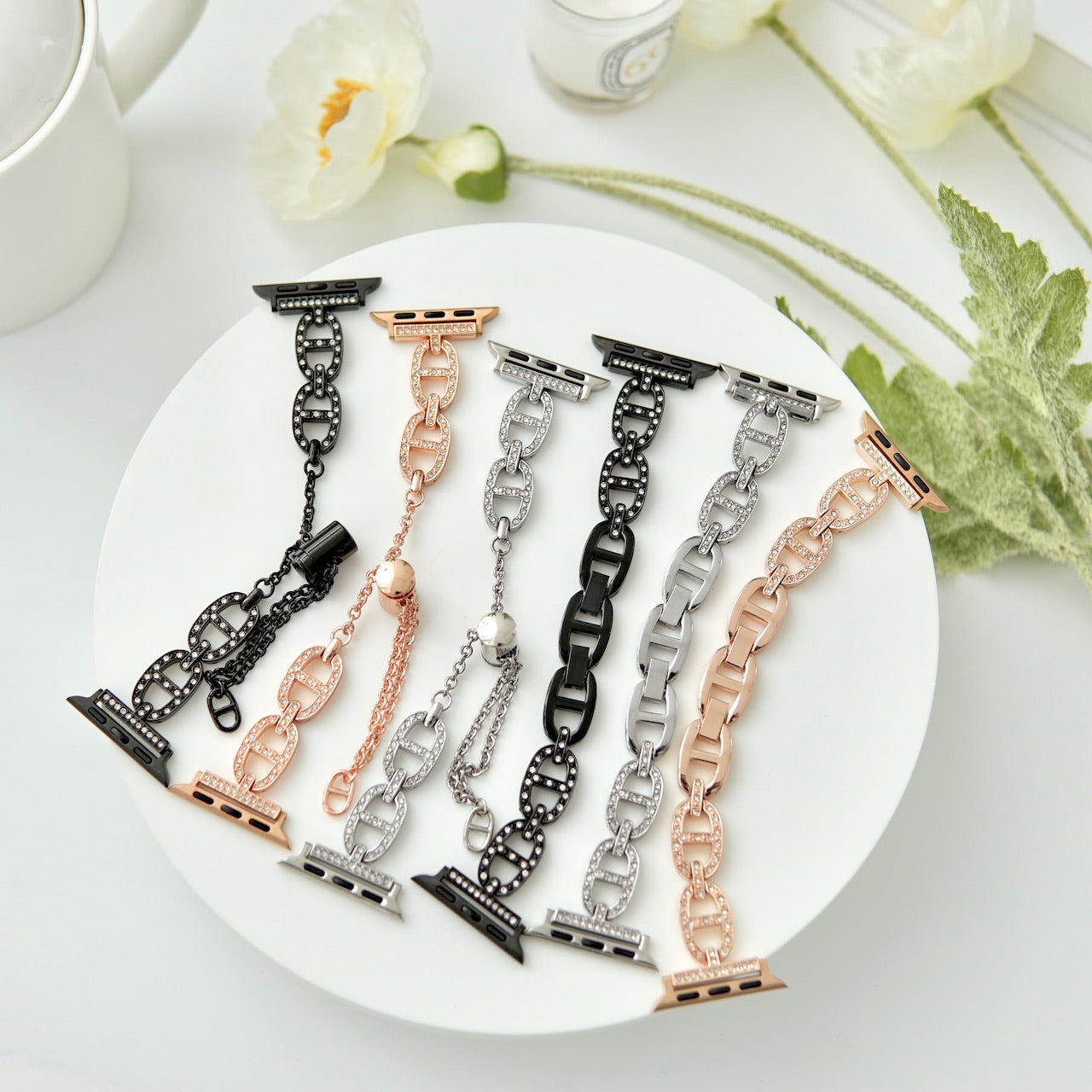 "Shining Edge" Metal Apple Watch Band – gaacal