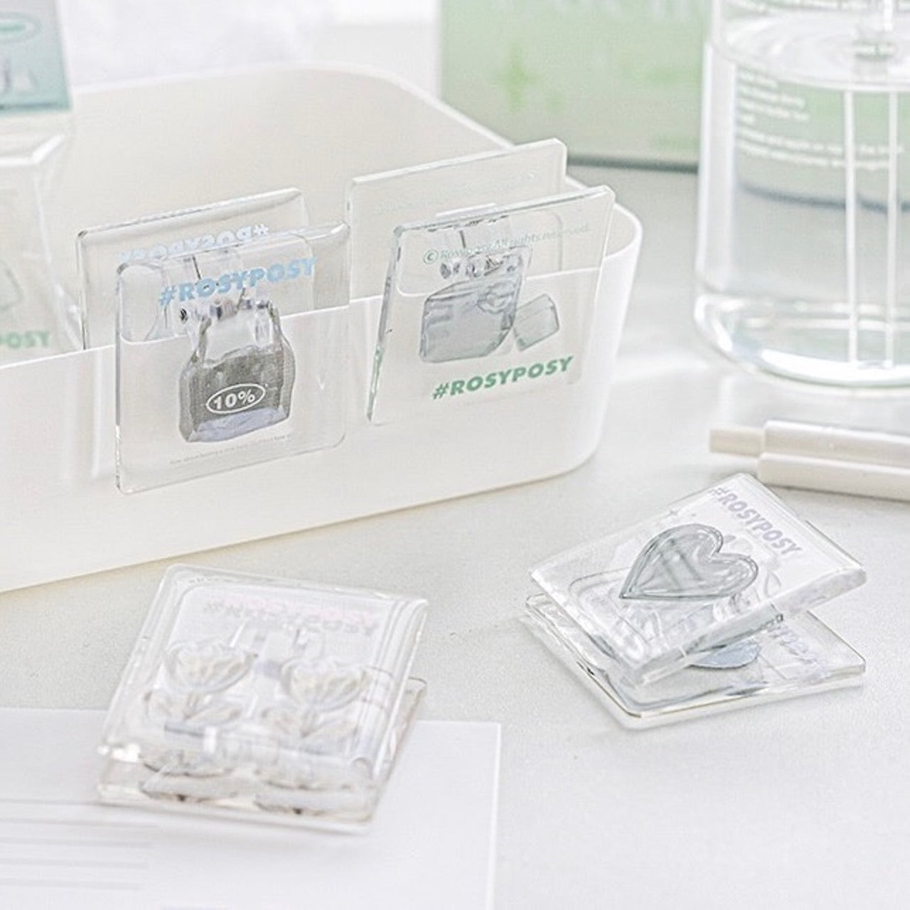 "Cuteness that can be achieved" 4 types of acrylic clips – gaacal