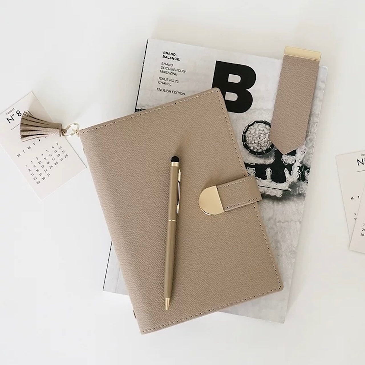 "Simple Notebook for Adults" Magnetic A6 Loose-leaf Notebook – gaacal